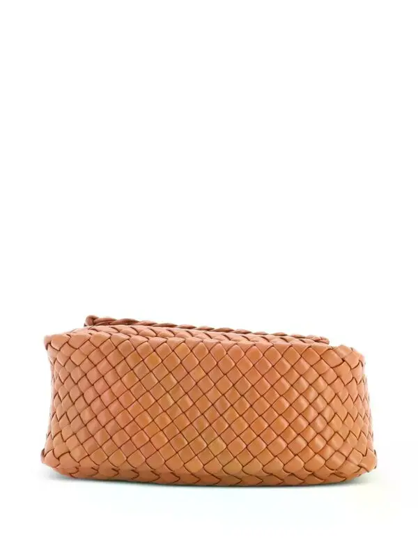 Bottega Veneta Cobble Flap Shoulder Bag - Brown