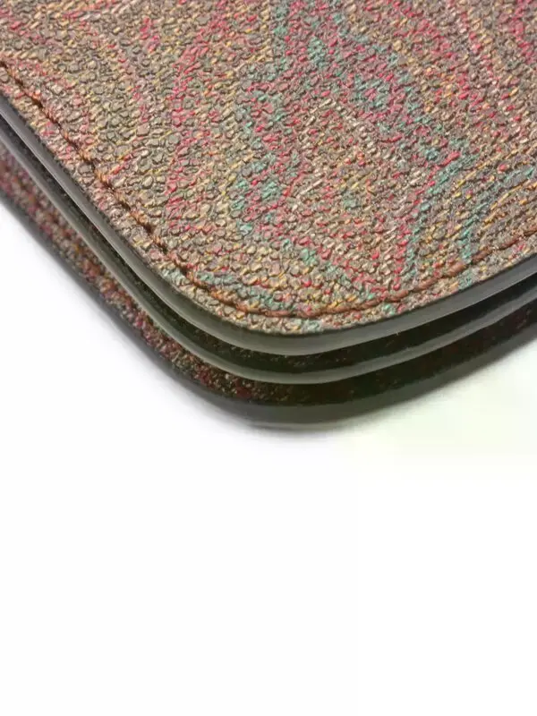 Etro 2010s Paisley Shoulder Bag