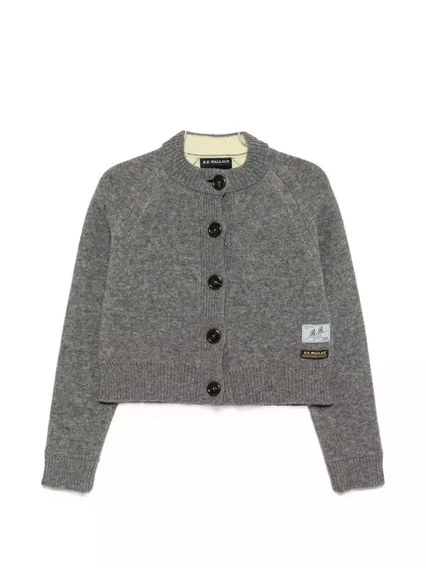 B.B. WALACE Sherman Button-up Cropped Cardigan