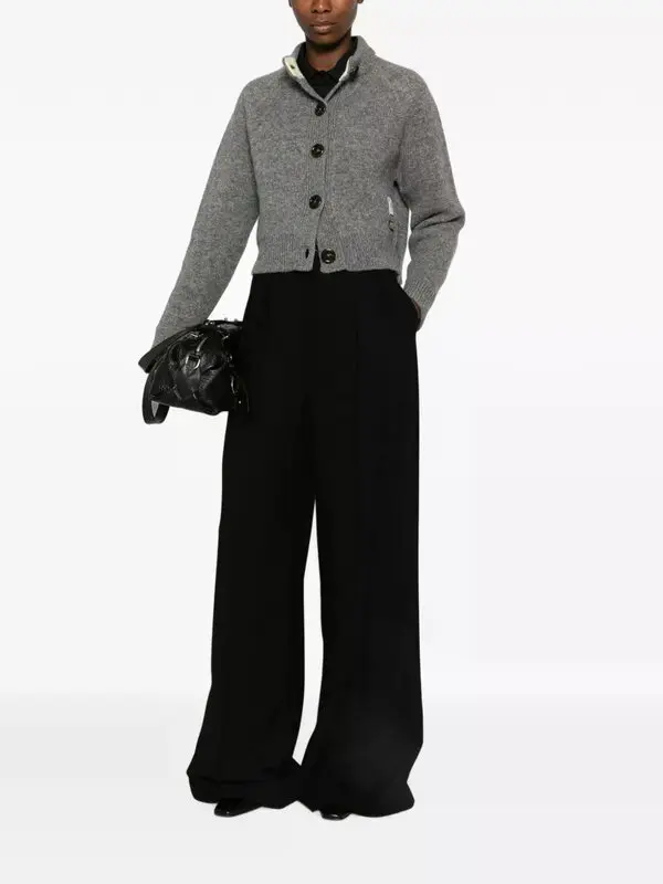 B.B. WALACE Sherman Button-up Cropped Cardigan