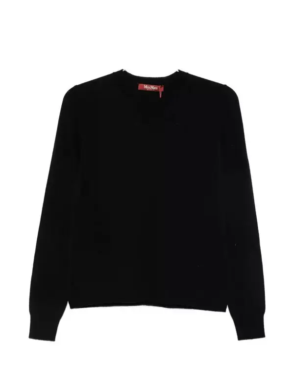 Max Mara Fine-knit Sweater - Black