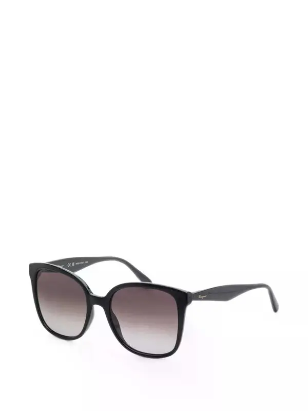 FERRAGAMO Square-frame Sunglasses - Black