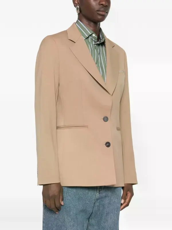 Peserico Single-breasted Peaked-lapel Blazer
