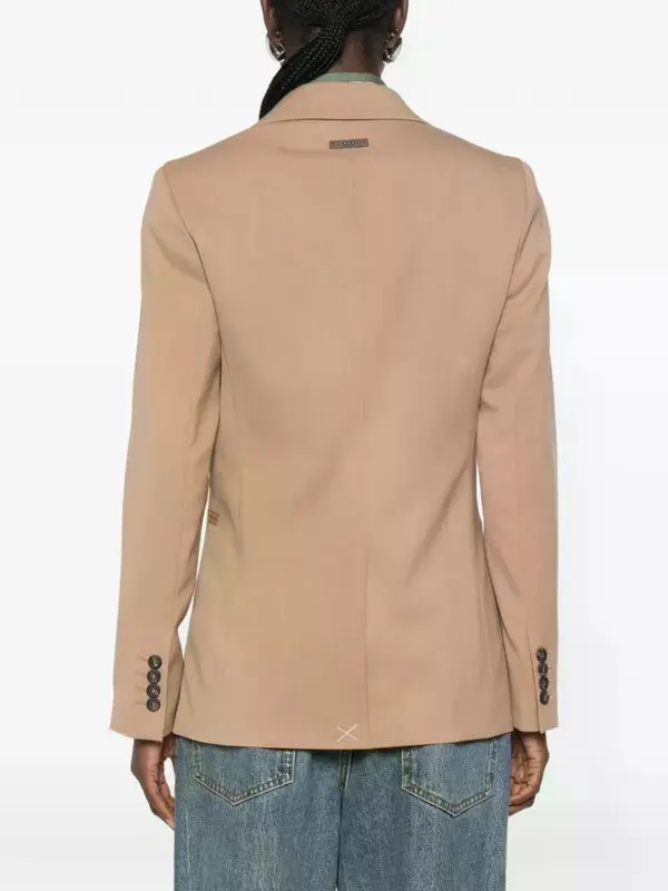 Peserico Single-breasted Peaked-lapel Blazer