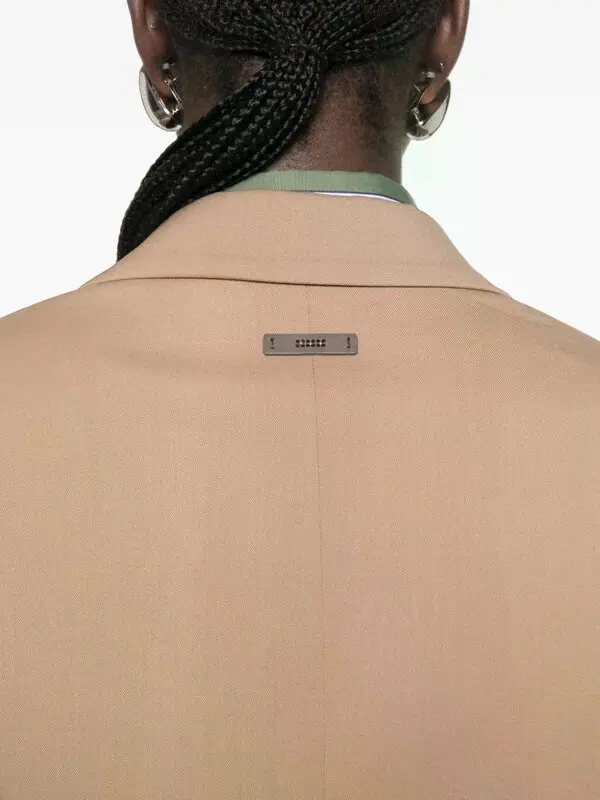 Peserico Single-breasted Peaked-lapel Blazer