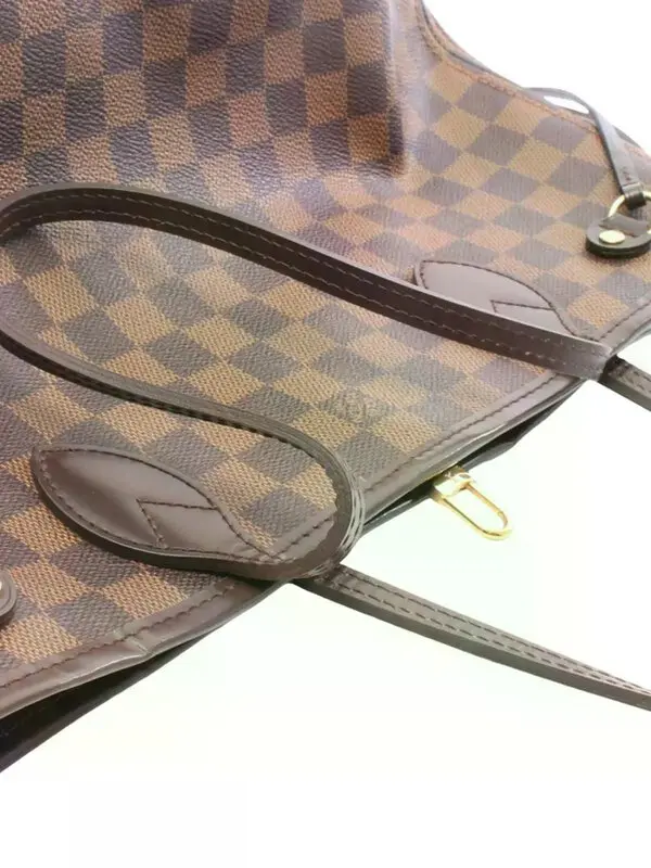 LOUIS VUITTON 2000-2010 Damier Ebene Neverfull Pm Tote Bag
