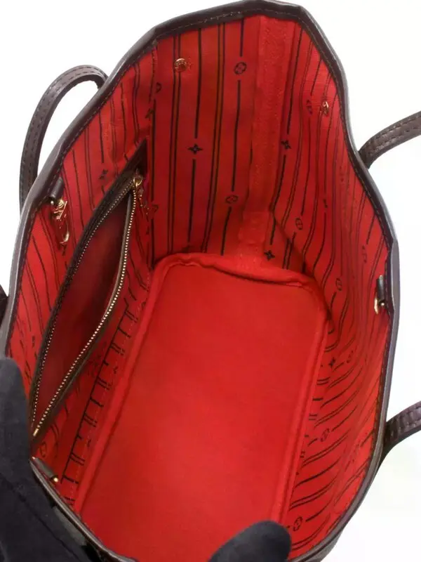 LOUIS VUITTON 2000-2010 Damier Ebene Neverfull Pm Tote Bag