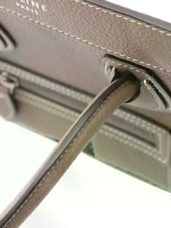 Celine 2010s Nano Luggage Tote Bag