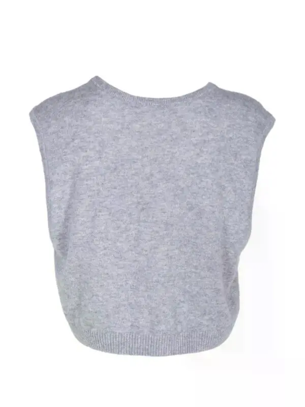 Eterne V-neck Knitted Vest