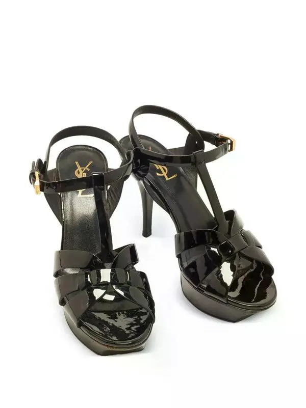 Saint Laurent Tribute Platform Heeled Sandals