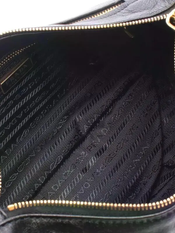 Prada Logo-plaque Shoulder Bag