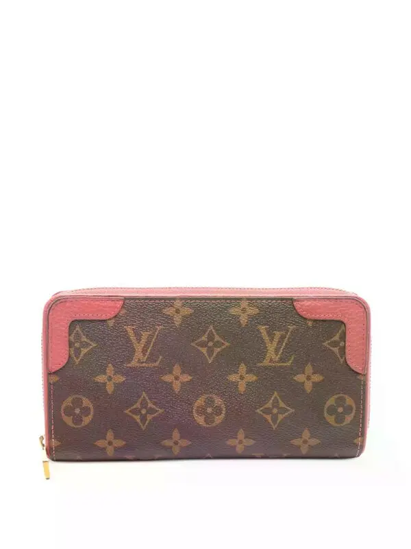 LOUIS VUITTON 2017 Monogram Retiro Zippy Wallet