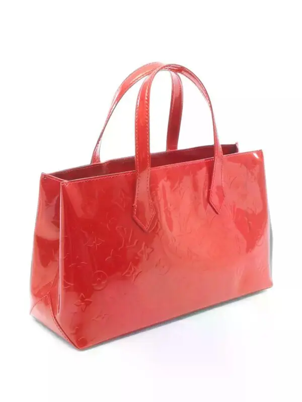 LOUIS VUITTON 2009 Pm Wilshire Vernis Tote Bag