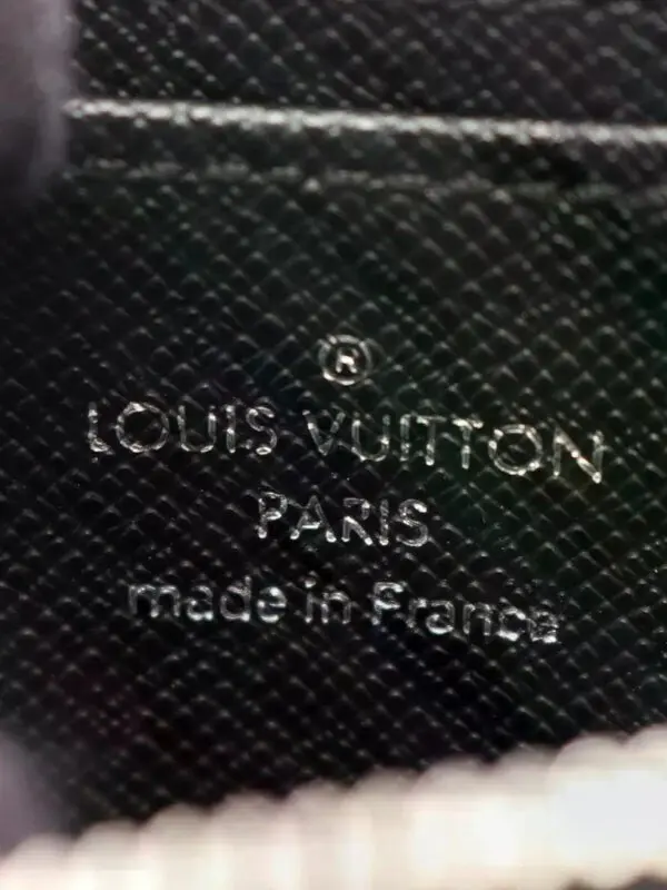 LOUIS VUITTON 2012 Damier Graphite Zippy Coin Purse