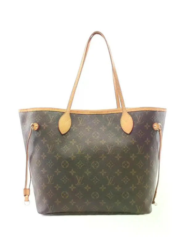LOUIS VUITTON 2008 Mm Monogram Neverfull Tote Bag