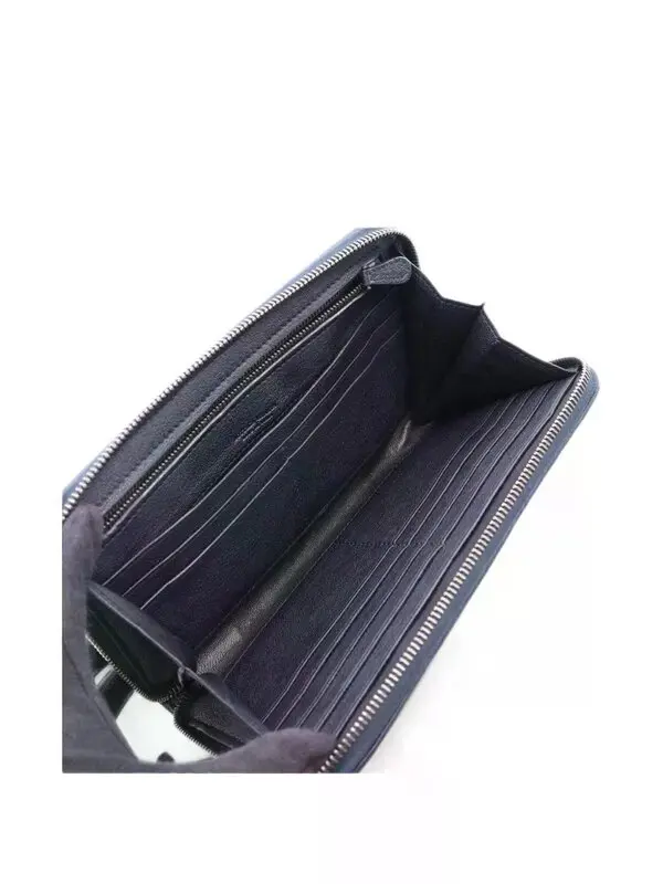 Bottega Veneta 2010s Intrecciato Zip-around Wallet