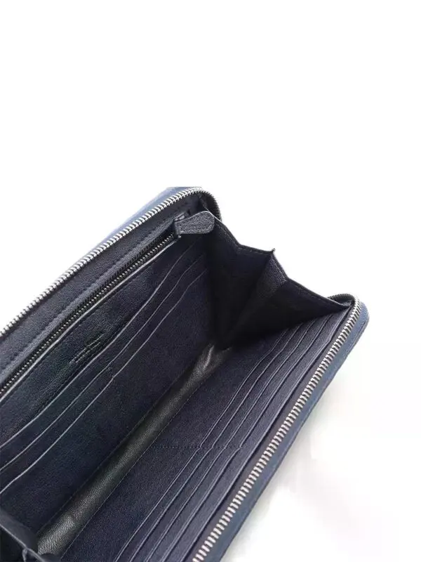 Bottega Veneta 2010s Intrecciato Zip-around Wallet