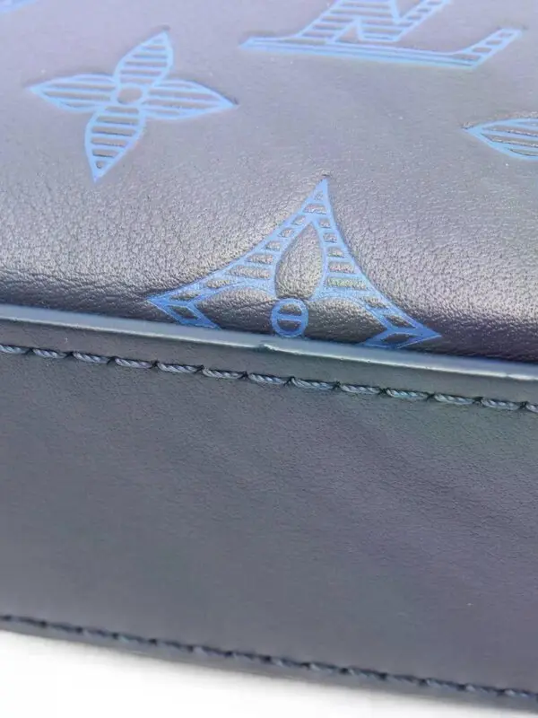 LOUIS VUITTON 2021s Duo Messenger Monogram Shadow Clutch Bag