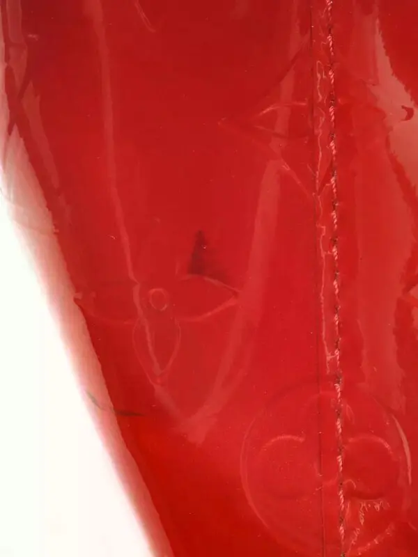 LOUIS VUITTON 2007 Pm Lead Monogram Vernis Tote Bag
