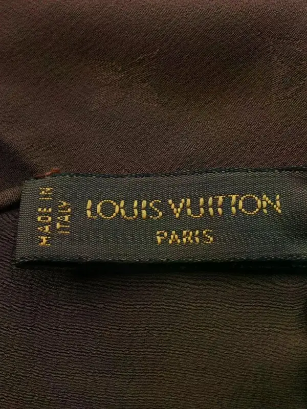 LOUIS VUITTON 2010s Monogram Carré Monaco Scarf