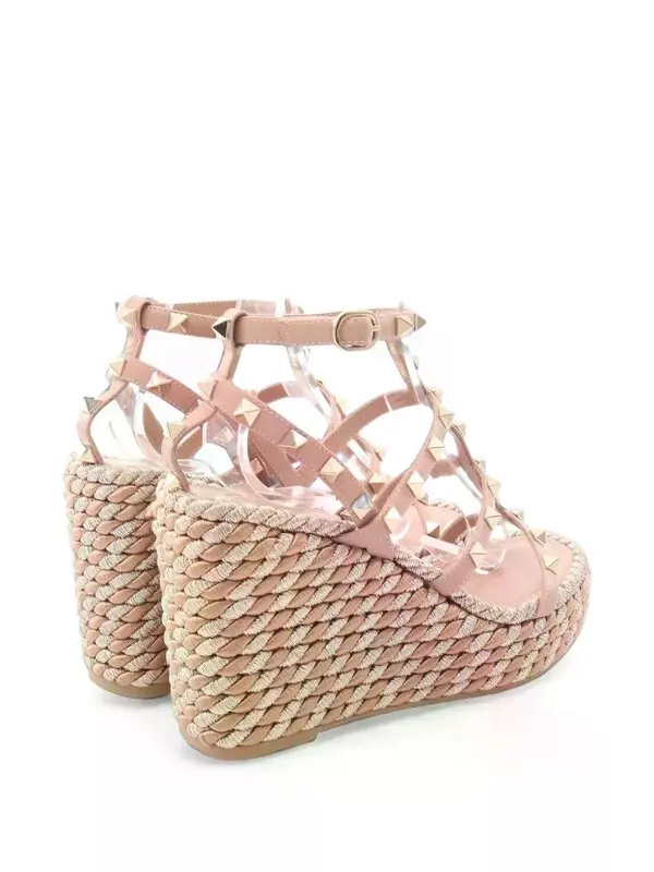 Valentino Garavani Rockstud Wedge Sandals