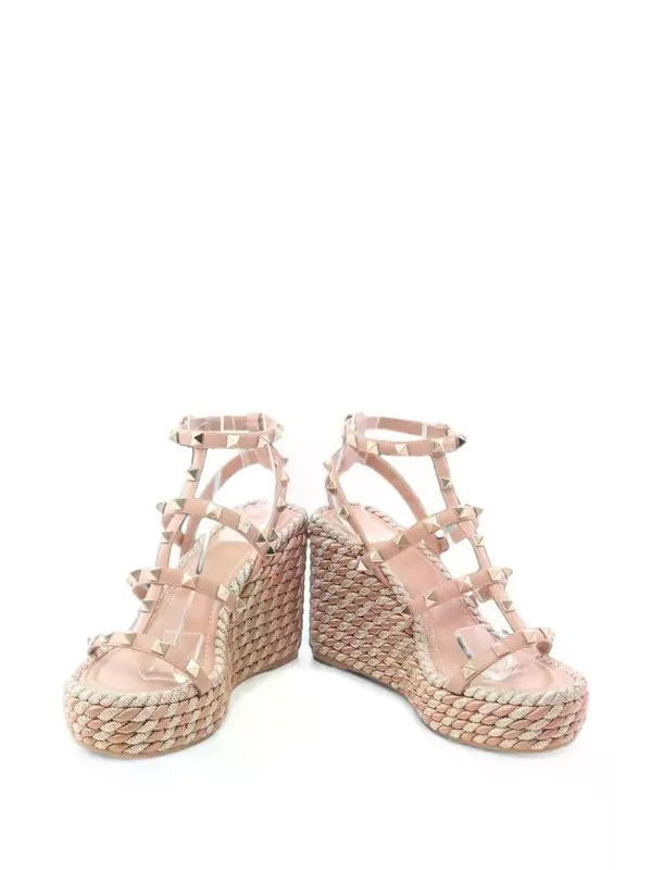 Valentino Garavani Rockstud Wedge Sandals