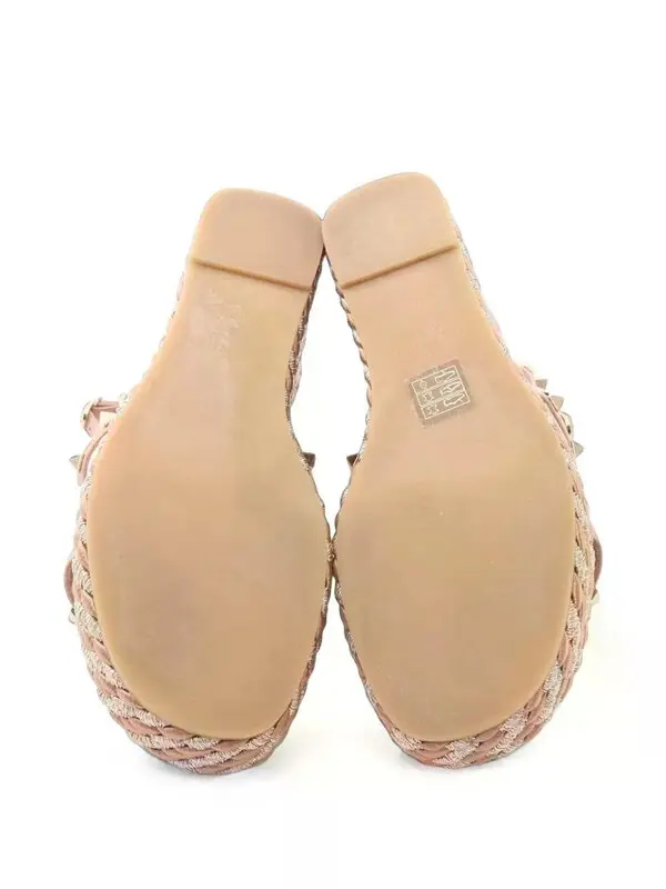 Valentino Garavani Rockstud Wedge Sandals