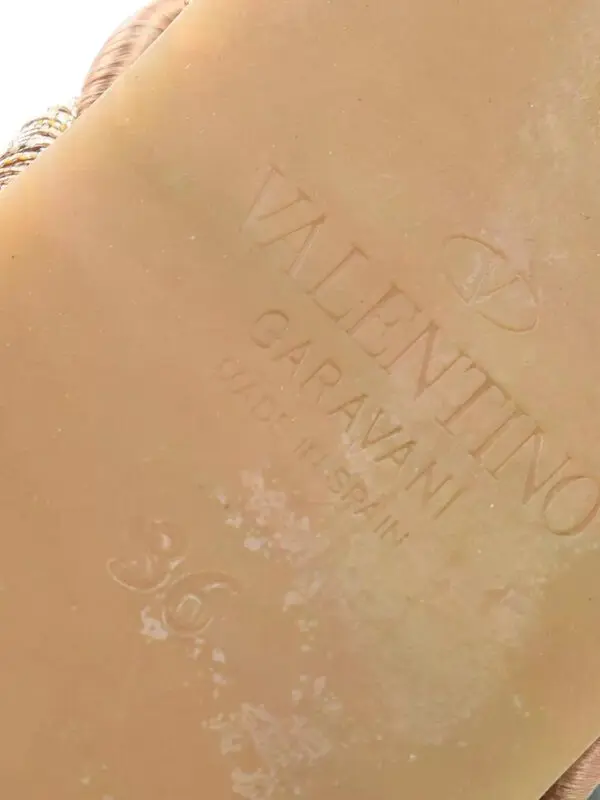 Valentino Garavani Rockstud Wedge Sandals