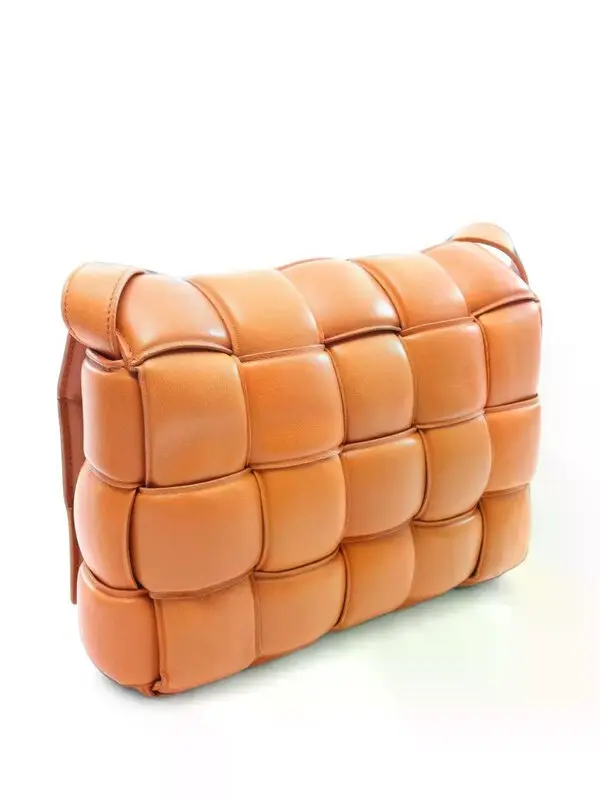 Bottega Veneta 2000s Intrecciato Padded Cassette Shoulder Bag