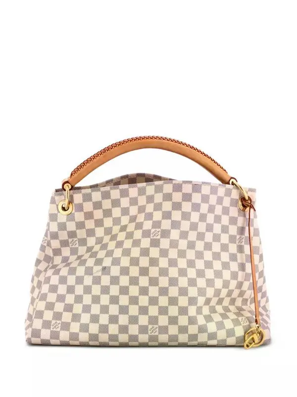 LOUIS VUITTON Artsy Damier Gm Hobo Bag - White