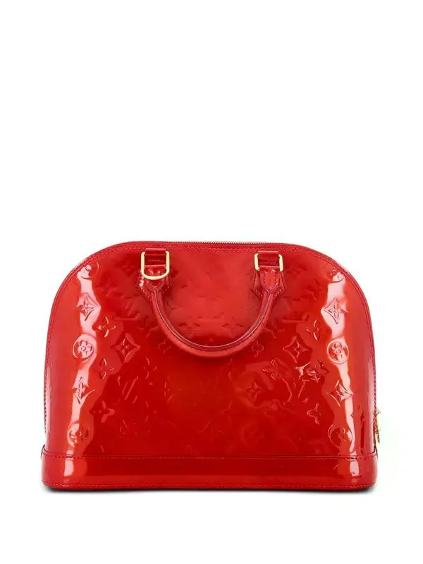 LOUIS VUITTON Alma Handbag Monogram Vernis Pm