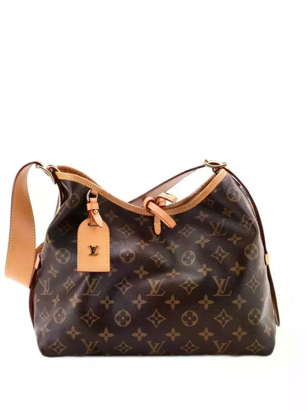 LOUIS VUITTON Carryall Monogram Canvas Pm Hobo Bag