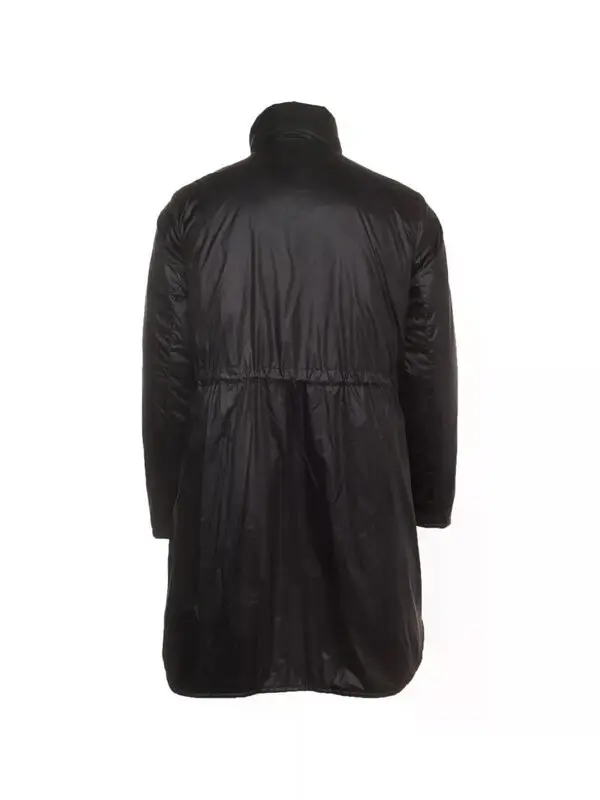 Emporio Armani Logo Embroidered Reversible Puffer Jacket