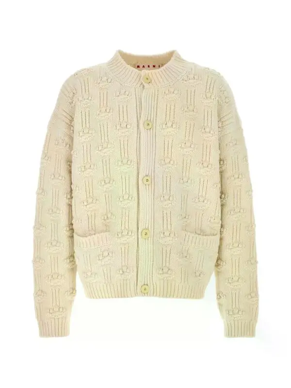 Marni Fisherman Wool-cashmere Cardigan