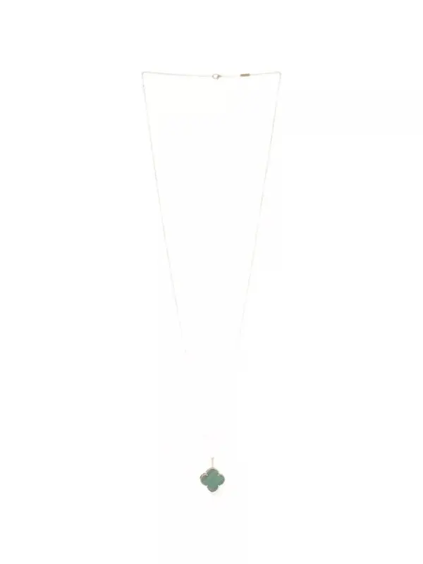 Van Cleef & Arpels Malachite Pendant Necklace