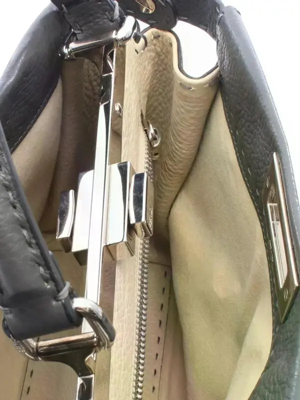 Fendi Selleria Peekaboo Top Handle Handbag