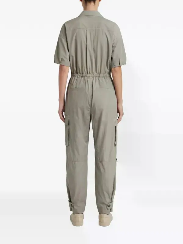 Brunello Cucinelli Zip-up Cargo Jumpsuit
