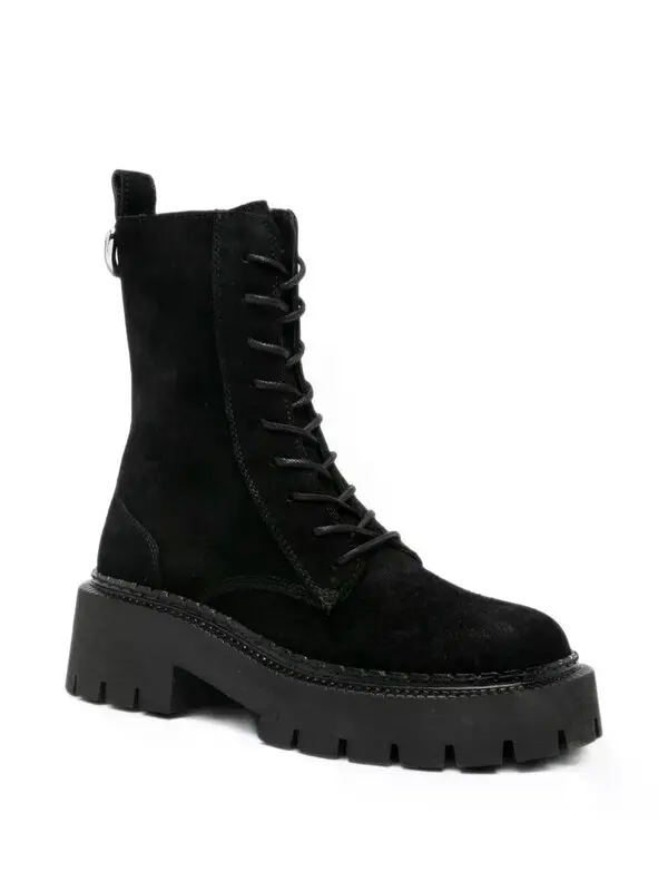 VIC MATIE Lace-up Suede Boots