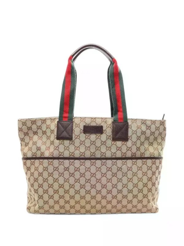Gucci 2010s Gg Supreme Tote Bag - Neutrals