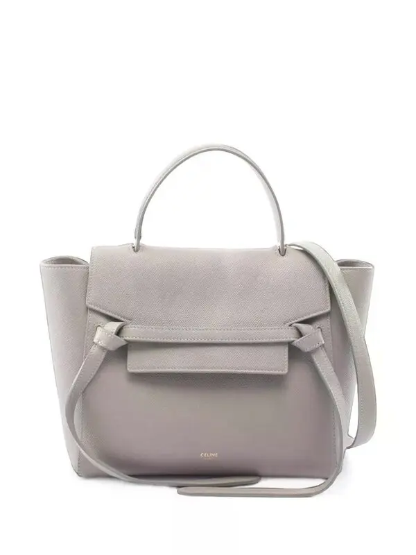 Celine Micro Belt Bag Satchel - Grey