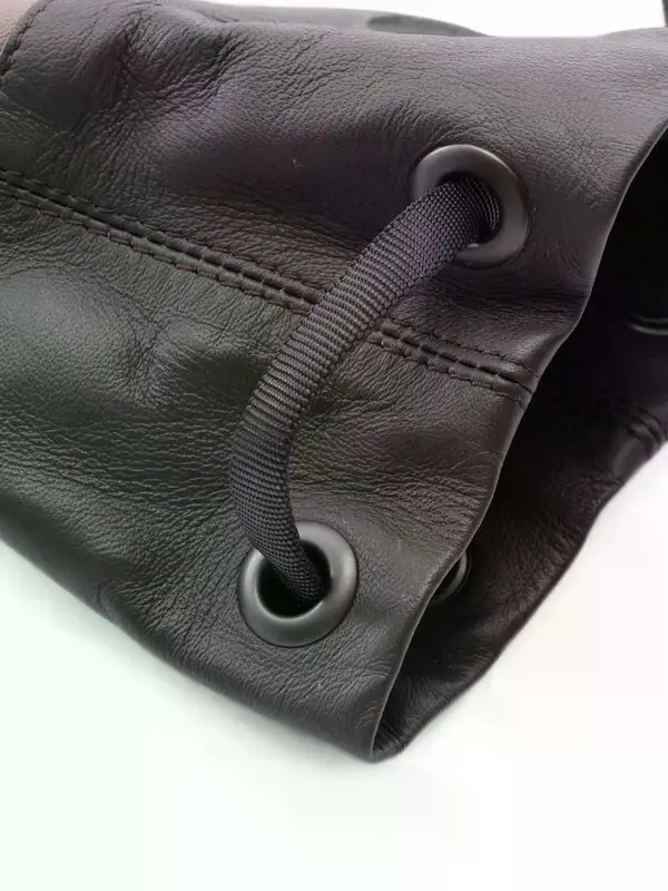 Bottega Veneta 2010s Intrecciato Striped Backpack