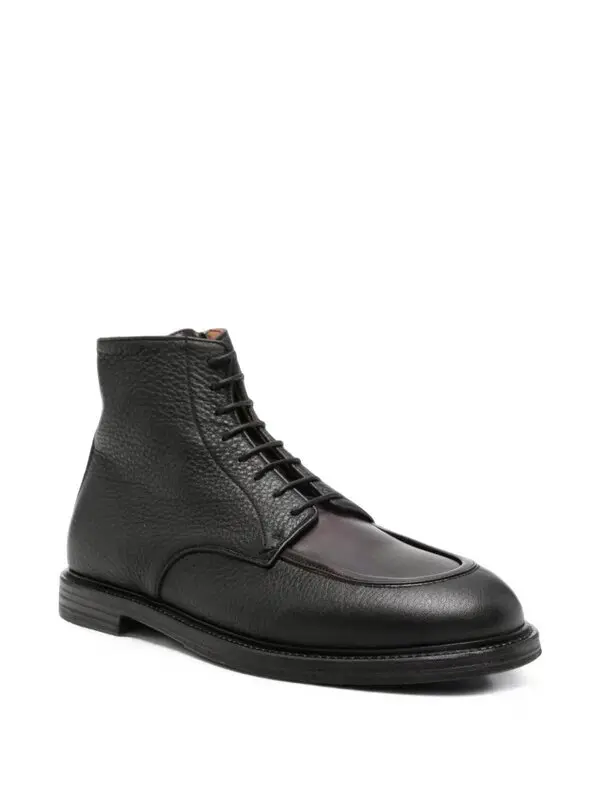 PANTANETTI Grain-leather Lace-up Boots