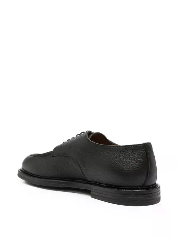 PANTANETTI Grained Leather Lace-up Shoes
