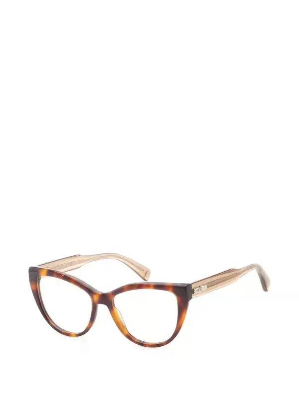 Longchamp Cat Eye Eyeglasses - Brown