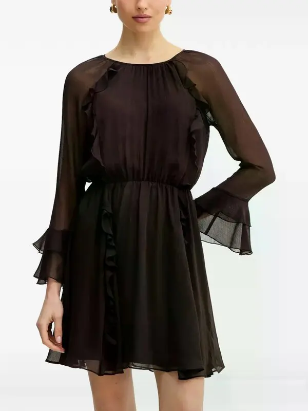 MORGAN Ruffled Mini Dress