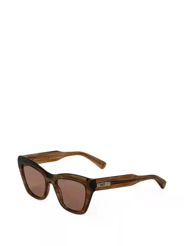 Longchamp Tortoiseshell-effect Cat-eye Sunglasses