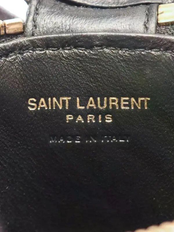 Saint Laurent 2010s Micro Cone Quilted Bag Charm