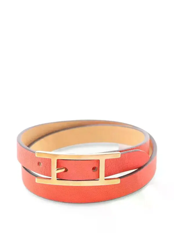 Hermès 2010s Beapi Double Tour Bracelet