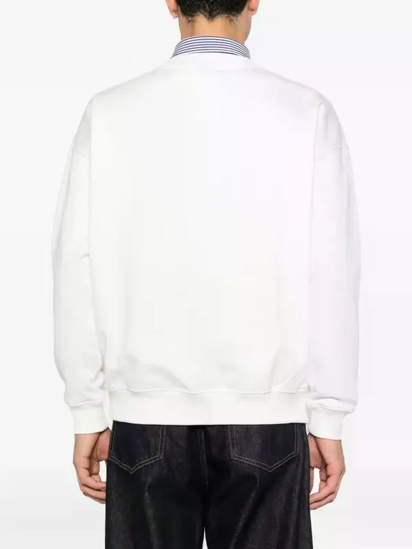 Drole De Monsieur Logo Print Sweatshirt