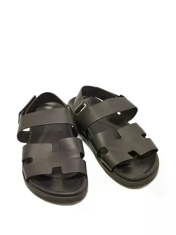 Hermès Genius Leather Flat Sandals